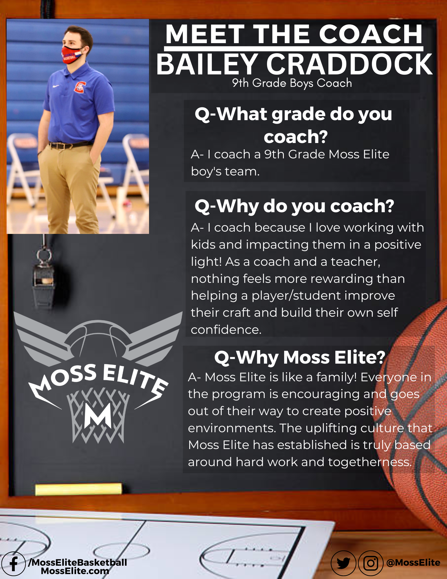 Moss Elite Boys 9th Grade (Coach Bailey Craddock)