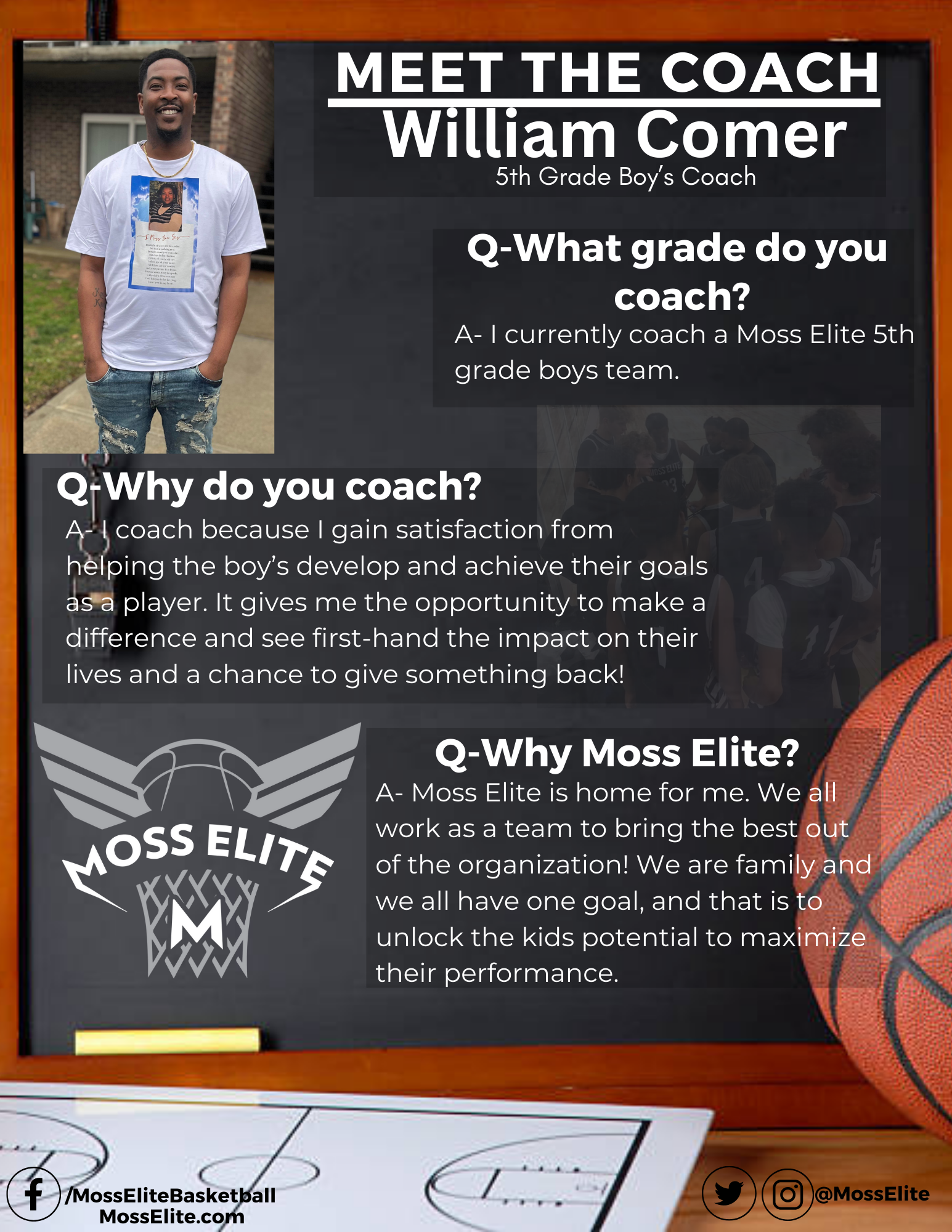Moss Elite Boys 5th Grade (Coach William Comer)